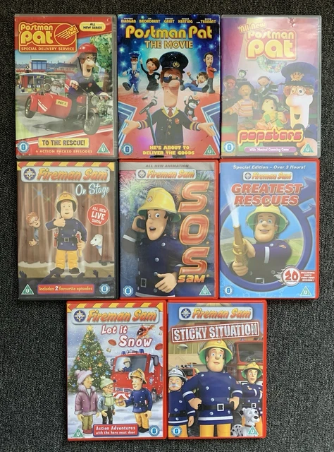 KIDS DVD BUNDLE X8 Including Postman Pat & Fireman Sam £18.39 - PicClick UK