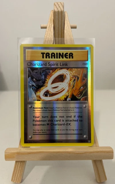 POKÉMON TCG CHARIZARD Spirit Link XY Evolutions 75/108 Reverse rare ...