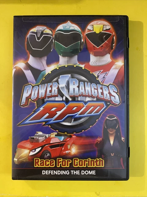 POWER RANGERS RPM (Dvd 2009) Race For Corinth -Like Brand New - Free ...