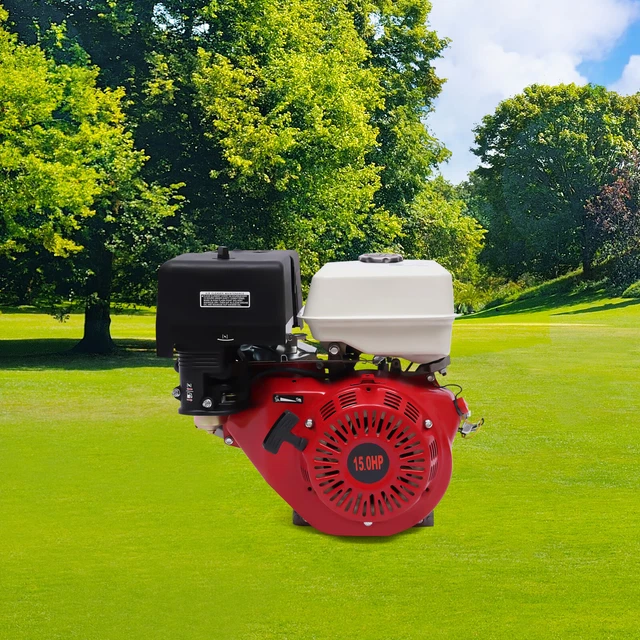 MOTOR 15 PS 9.7KW 4-Takt 420CC Benzinmotor Motor Kartmotor Benzin Standmotor Neu EUR 275,00 ...