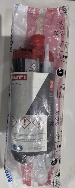 HILTI HIT - RE 500 V4 500ml epoxy. £37.11 - PicClick UK