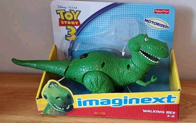 DISNEY IMAGINEXT TOY Story Walking Talking Roaring Rex 12" Figure ...
