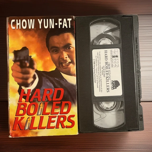 HARD BOILED KILLERS Vhs Video Movie, Chow Yun-Fat, Bruce Leung, Liu Wai ...