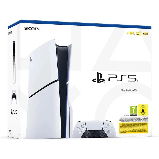 SONY PS5 SLIM Blu-Ray Edition 1TB Video Game Console - White. £390.00 ...