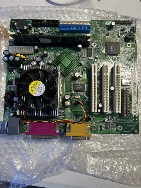 MSI MS-6378 SOCKET A 462 Motherboard AMD With 256 RAM Suitable for ...