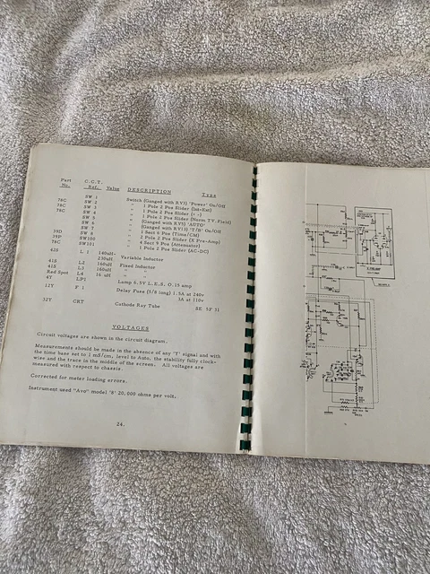 TELEQUIPMENT OSCILLOSCOPE TYPE S51 ( Serviscope ) Operating Manual £10. ...
