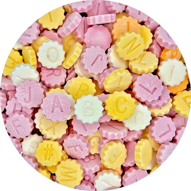 ABC LETTERS ALPHABET Letters 3KG Pick n Mix RETRO SWEETS Party Early ...
