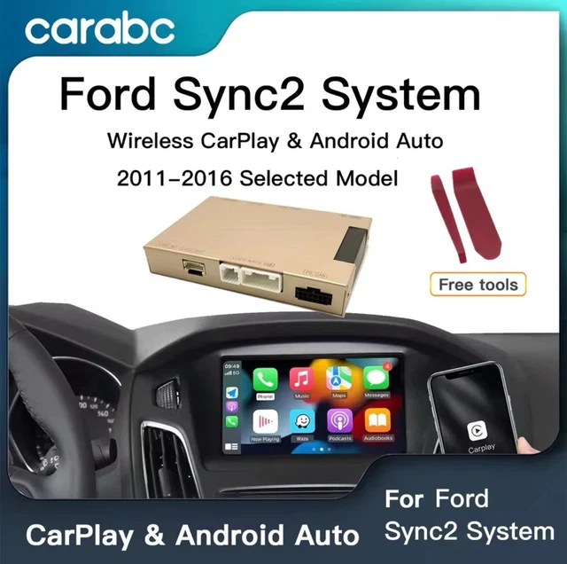 CARABC WIRELESS CARPLAY Android Auto for Ford Sync2 System Explorer ...