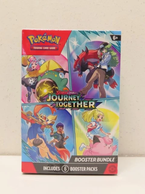 2025 POKEMON SCARLET & Violet Journey Together Booster Bundle Factory ...