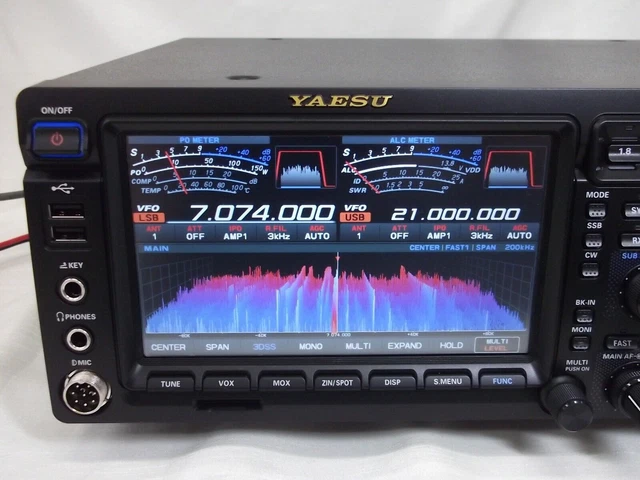 YAESU FTDX-101D HF/50MHZ 100W Transceiver EUR 3.850,70 - PicClick FR