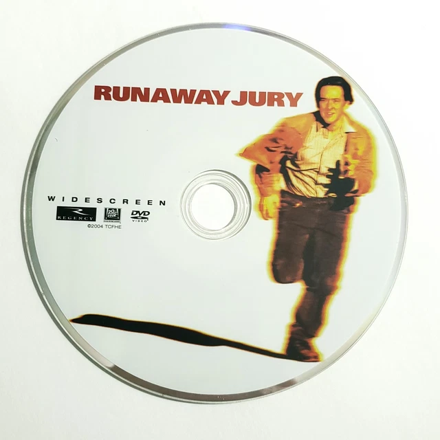 RUNAWAY JURY DVD Disc Only 2004 WS John Cusack Gene Hackman $5.52 ...