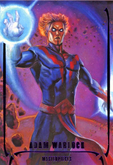 2024 MARVEL MASTERPIECES Grego EPIC PURPLE #39 Adam Warlock 051/199 £15 ...