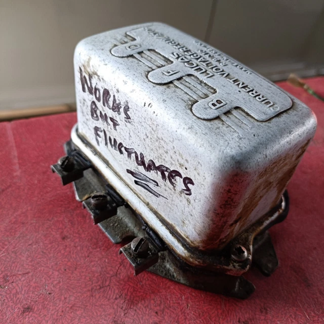 GENUINE LUCAS RB310 Dynamo Regulator Control Box Classic Car Van Lorry ...