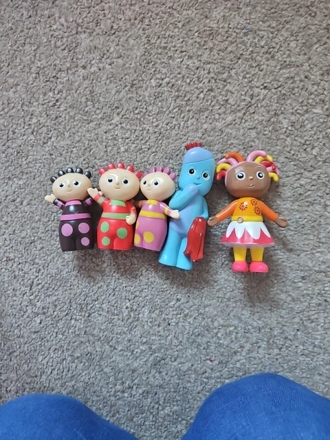 CBEEBIES IN THE Night Garden Toy 5 Figure Set Tombliboos Igglepiggle ...