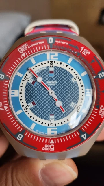 SWATCH SNOWPASS WITH Altimeter rare. EUR 25,00 - PicClick IT