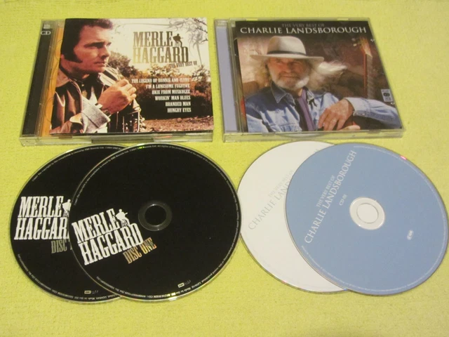 Merle Haggard Very Best Of And Charlie Landsborough The Very Best 2