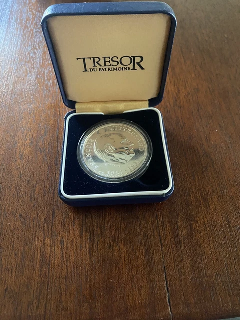 MÉDAILLE ARGENT FRANÇOIS Mitterrand 1981 1995 Trésors Du Patrimoine EUR ...