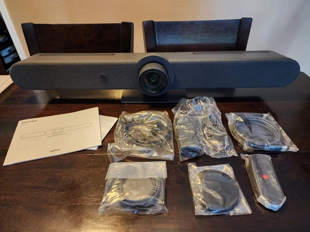 LOGITECH RALLY BAR All In One Video Conferencing 4K UHD Graphite 960 ...