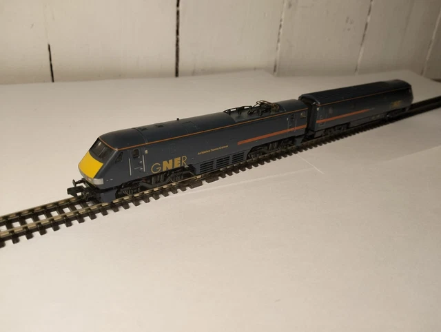 N GAUGE GRAHAM Farish Class 91 + DVT (GNER, working) £90.00 - PicClick UK