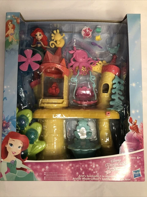 DISNEY LITTLE KINGDOM Little Mermaid Ariel Castle Mini Doll Figure BNIB ...