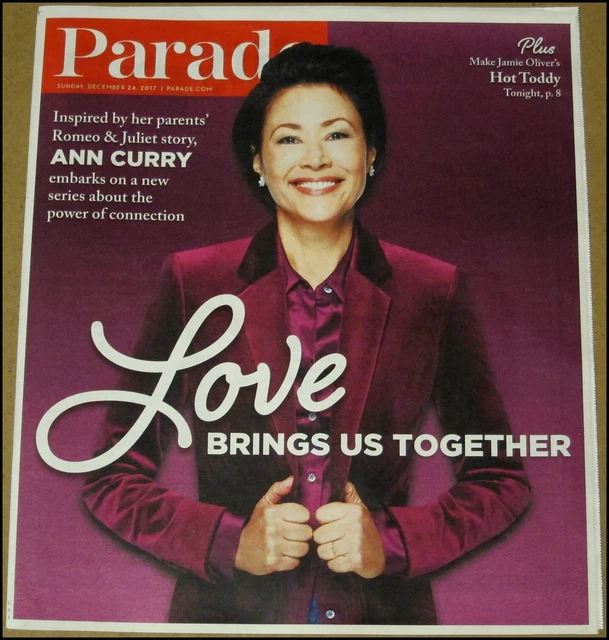 12/24/2017 PARADE NEWSPAPER Magazine Ann Curry NBC News The Today Show ...