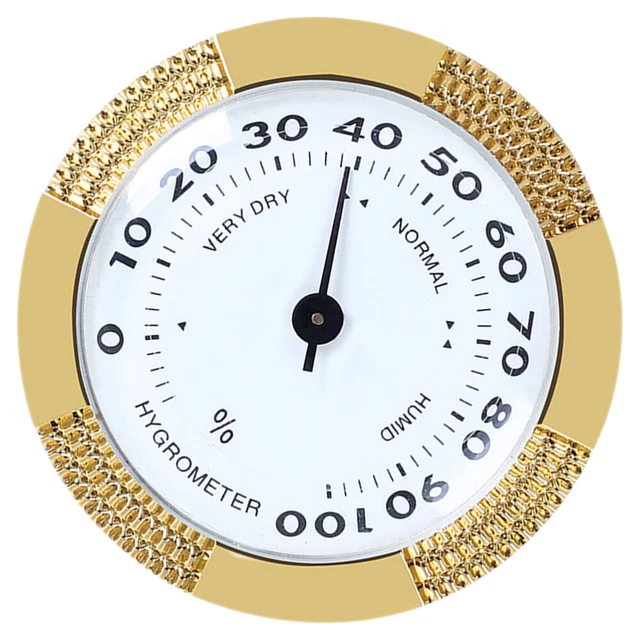 METAL HUMIDOR HUMIDIFIER Humidor Hygrometer Metal Hygrometer Humidor ...