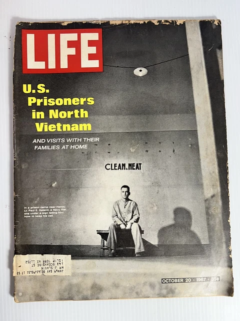LIFE MAGAZINE OCTOBER 20, 1967 - “ORIGINAL” U.S. POW In Vietnam - Very ...