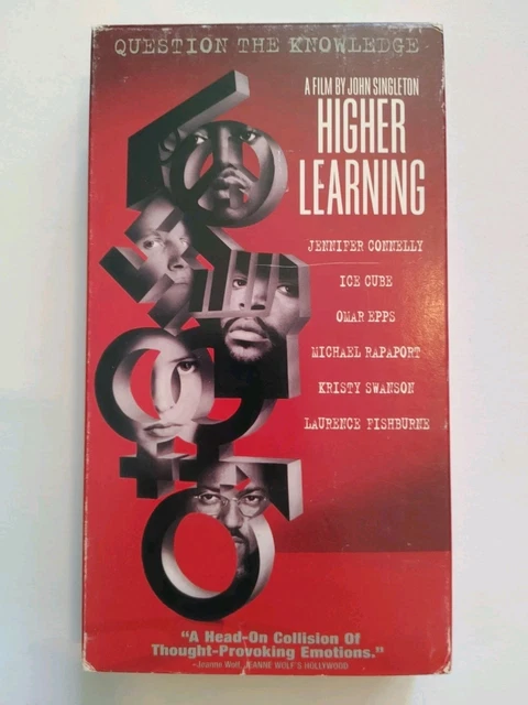 HIGHER LEARNING VHS Ice Cube John Singleton $7.00 - PicClick CA