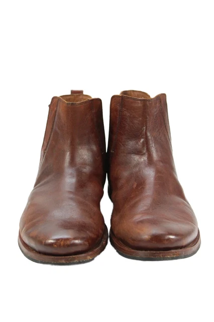 TIMBERLAND MENS LEATHER Slip On Ankle Boots Brown Size 11 £38.05 ...