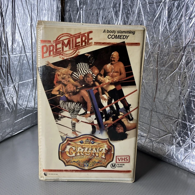 GRUNT THE WRESTLING Vhs Movie Premiere Video Clamshell Clam Case $60.00 ...