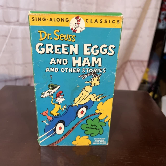 DR. SEUSS GREEN Eggs And Ham & Other Stories VHS Sing Along Classics ...