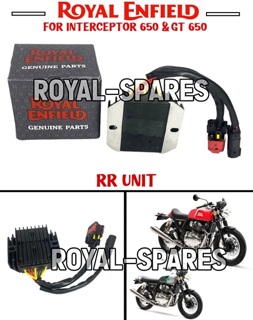 &RR UNIT& ROYAL Enfield originale al 100% per Interceptor 650 e GT 650 ...