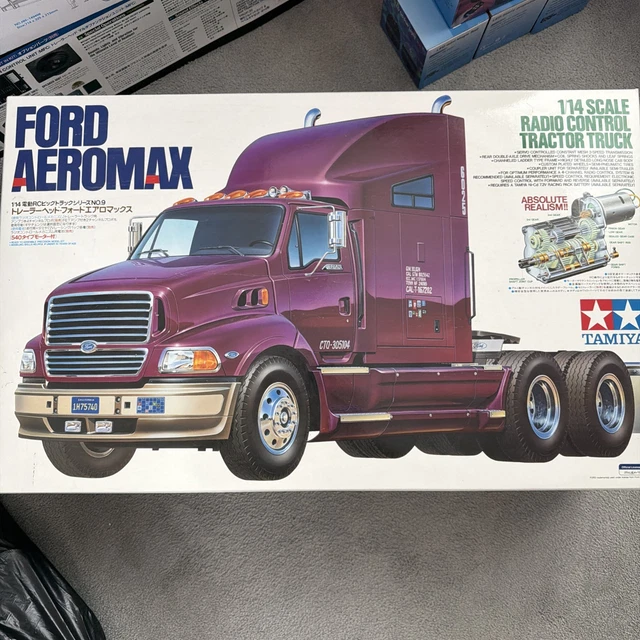 TAMIYA 56309 FORD Aeromax Semi-trailer truck 1/14 RC Tractor ...