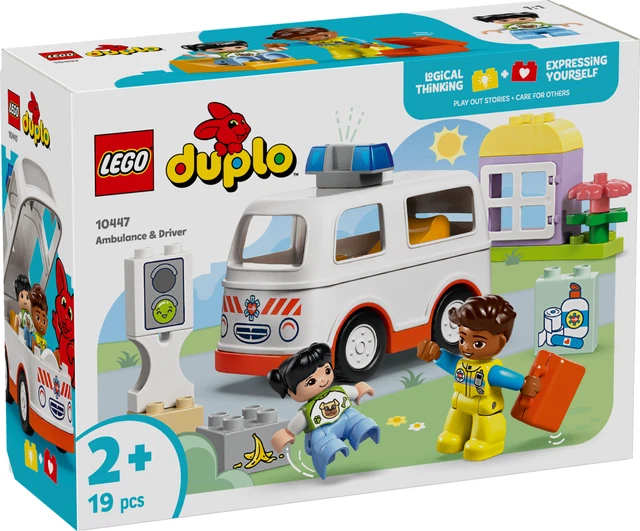 RETTUNGSWAGEN MIT FAHRER LEGO DUPLO 10447 N01/25 EUR 19,99 - PicClick DE