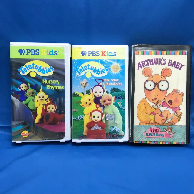 PBS KIDS VHS Lot: Teletubbies Nursery Rhymes, Here Come the Teletubbies ...