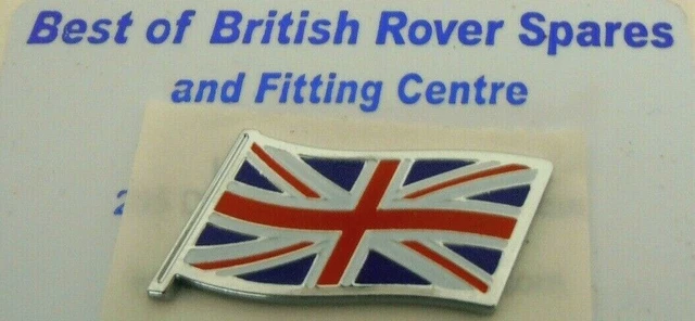 GENUINE OE MG Rover Union Jack British Flag Enamel Badge DAG000080MMM ...
