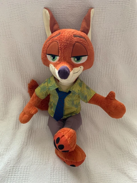DISNEY'S NICK WILDE Fox from Zootopia Movie 13" Plush Stuffed Animal £ ...