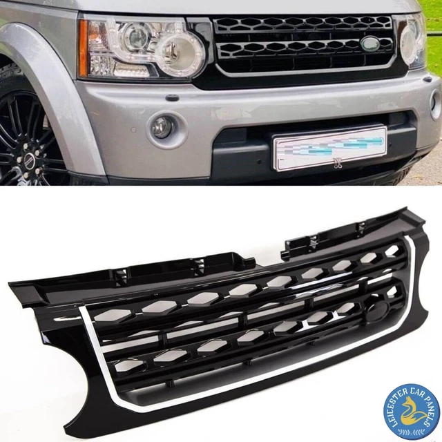 LAND ROVER DISCOVERY 4 Front Main Grille Black Chrome Frame 2014 Style ...
