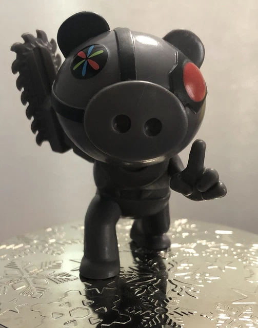 ROBLOX PIGGY BLIND Box Gray ROBBY Chainsaw Vinyl Figure $9.00 - PicClick