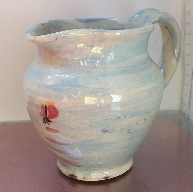CAROL SCOTT'S Viscar Studio Pottery, Helston. Cornwall JUG 10 cm ...