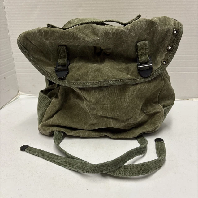 VIETNAM WAR US Army Field Pack M56 M1956 M-1956 Butt Pack Backpack $24. ...