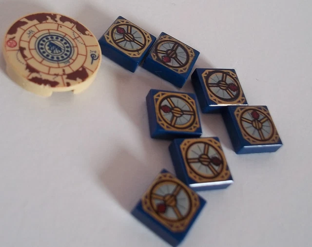 LEGO PIRATES OF the caribbean compass & map tiles 4150pb080 ...