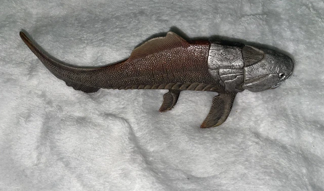 SCHLEICH PREHISTORIC ANCIENT Fish DUNKLEOSTEUS Realistic Dinosaur ...