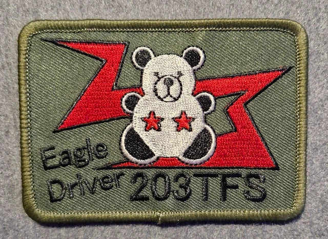 JASDF 203 TACTICAL Fighter Squadron F-15J Eagle Squadron patch avec ...