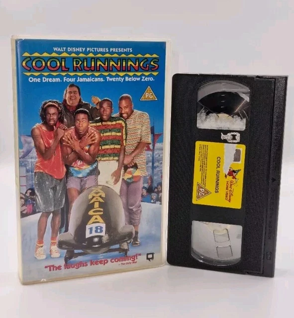 COOL RUNNINGS VHS PAL Video Tape Big Box ExRental Classic Comedy Cert ...