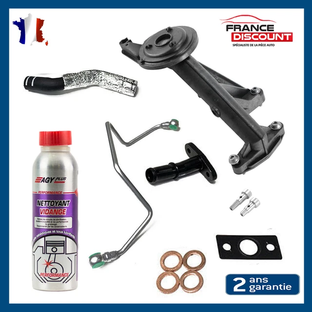 KIT TURBO 1,6 HDI 110 cv Crépine + tuyau alimentation + durite retour d ...