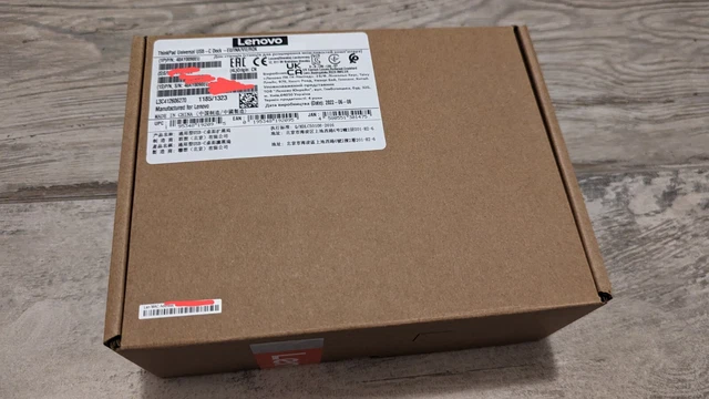 LENOVO THINKPAD UNIVERSAL Thunderbolt 4 Dock Docking station 40B00135EU ...