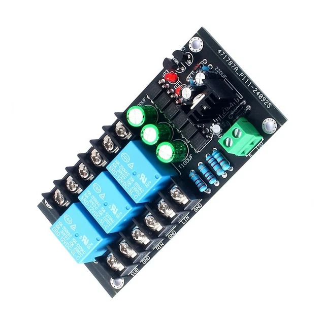 300W DIGITAL AMPLIFIER Speaker Board Relay Module 2.1 Three-Channel1217 ...