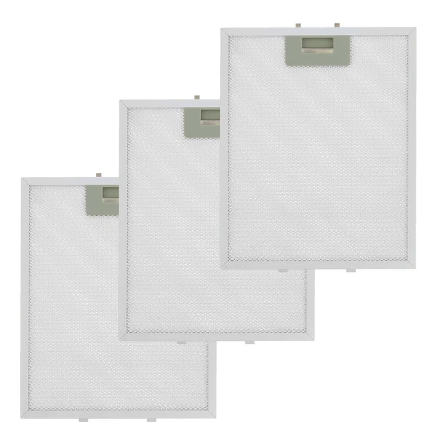 3 X METAL Mesh filter For BELLING Cooker Hood Vent Filters 320mm x ...