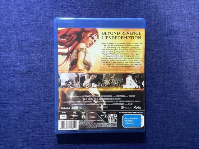 HEAVENLY SWORD (BLU-RAY) Based On The Game - Like New Region B $13.95 ...